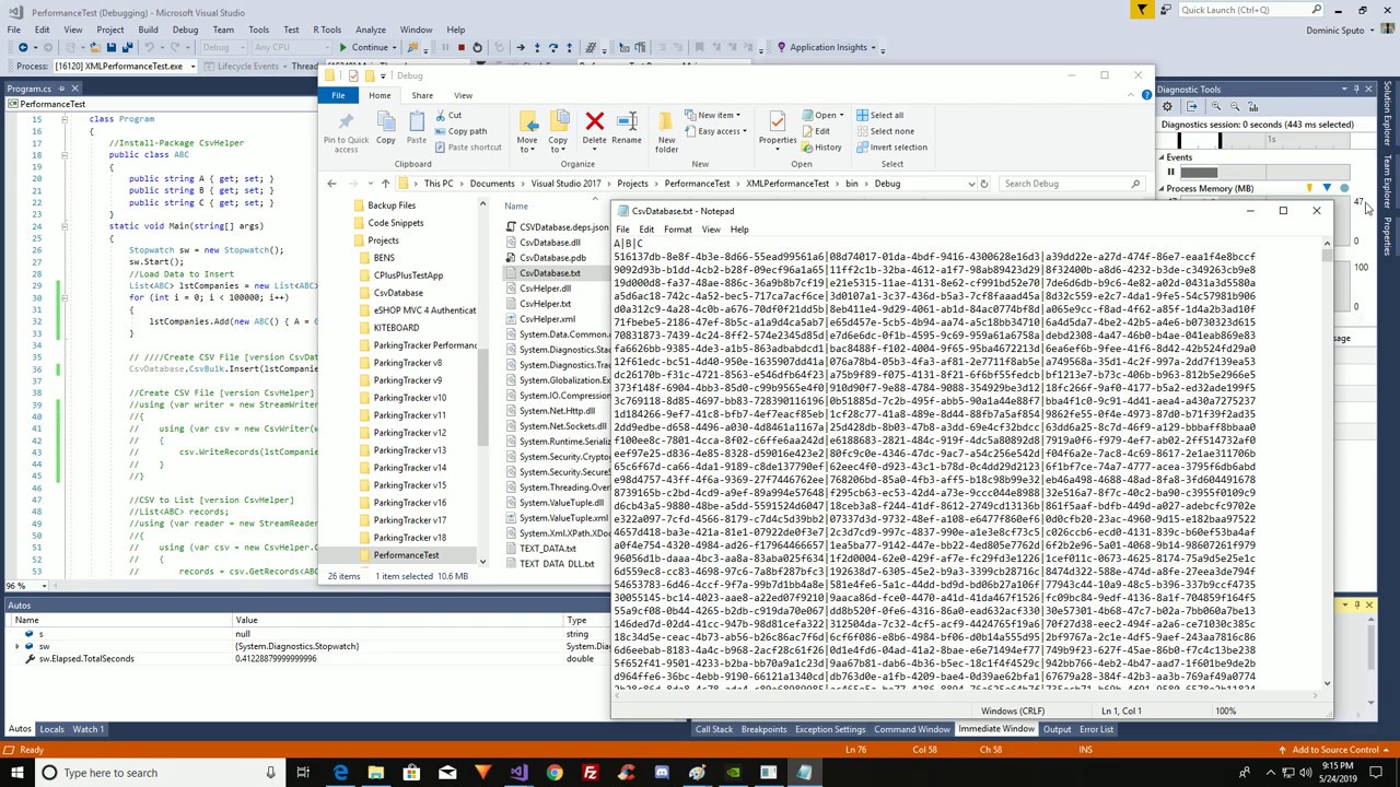 CsvHelper vs CsvDatabase