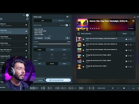 Create Samples With AI: Melody Loops, Stems and Drums Using Prompts!