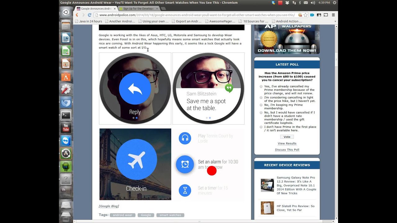 Android Wearables Tutorial -  Getting Started