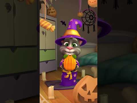 Halloween Magic ๐คฉ๐ช๐ Talking Tom #Shorts