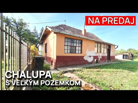 Chalupa na priestrannom pozemku až 2300m2 │ CHALUPA NA PREDAJ