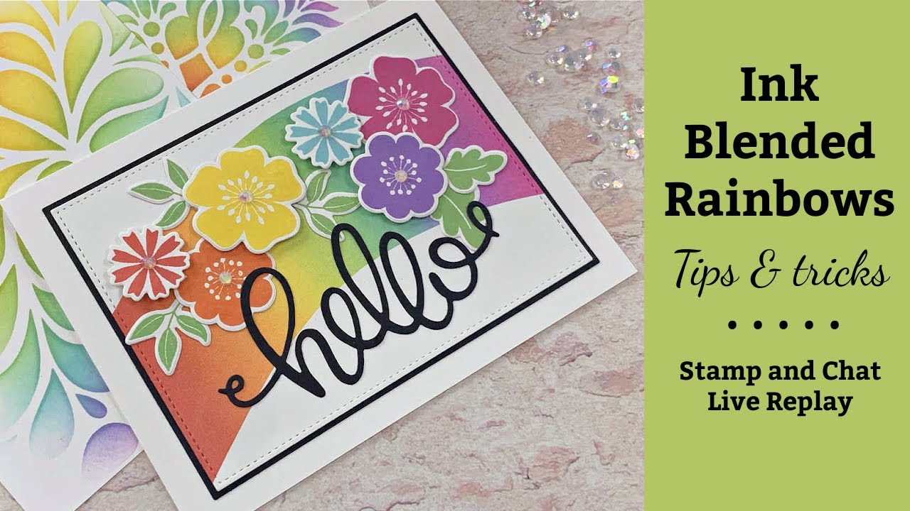 Ink Blended Rainbows - Tips & Tricks