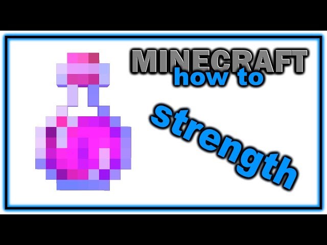 How to make a strength II potion in Minecraft