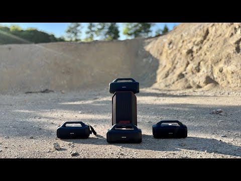 4 Earfun UBoom X vs Teufel Rockster Air 2 - basstest