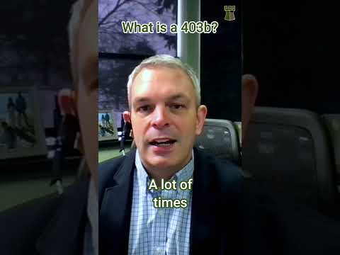 What is a 403b? | Understanding 403b #shorts #403b