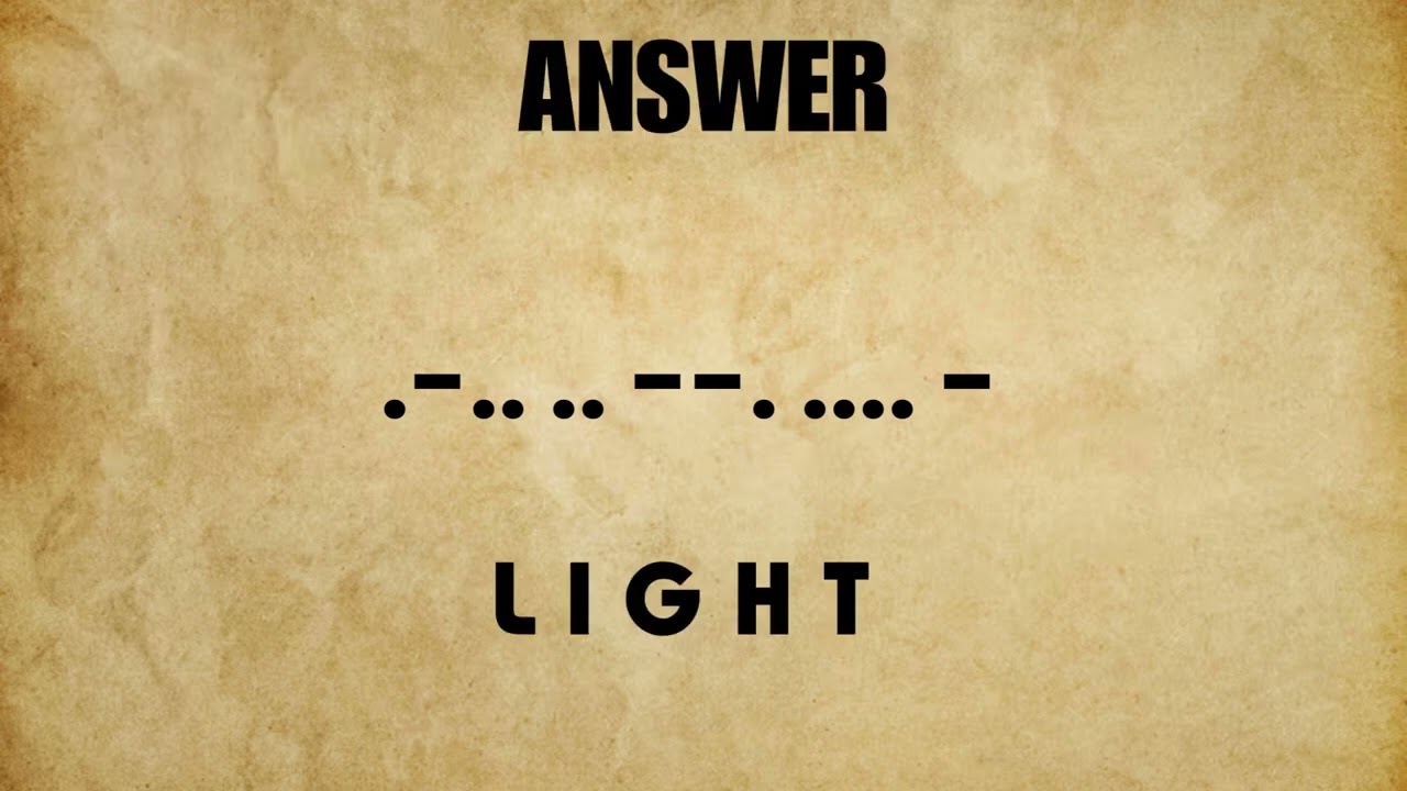 Guess the Morse Code Word in 10 Seconds