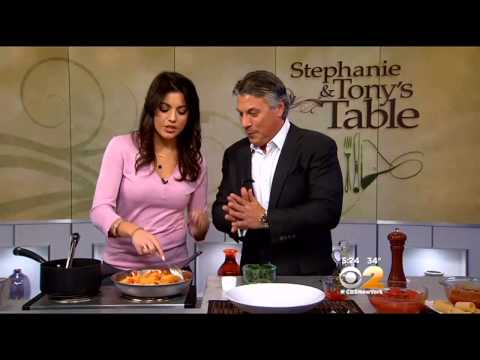 Stephanie & Tony's Table: Shrimp Fra Diavolo With A Unique Pasta Shape