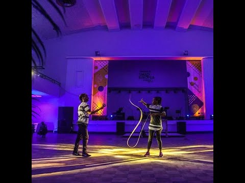 Movement composition: Jump Rope ( one rope for two people)