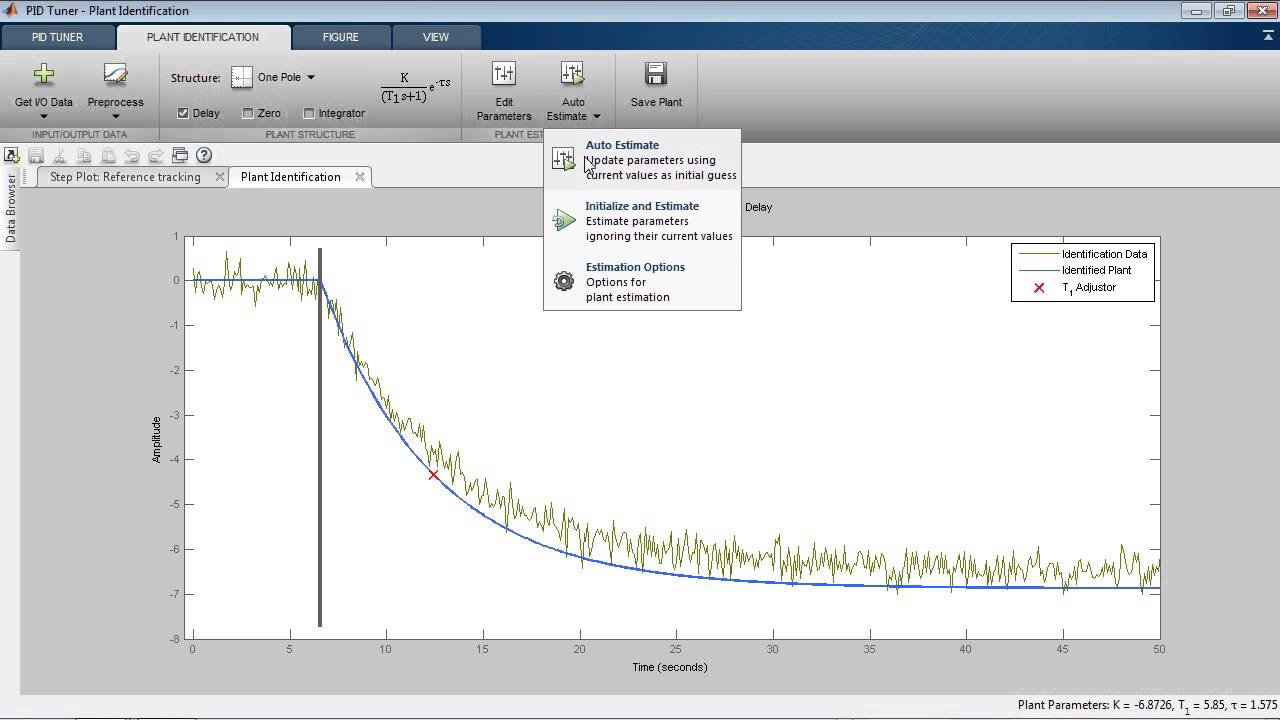 PID Controller Tuning Based on Measured Input Output Data   MATLAB Video mp4