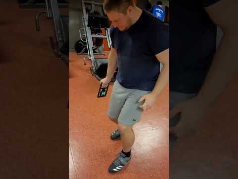 Benjamin Lien (NO) - 117,3 kg on the gripmeter GM150