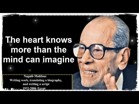 13 quotes from Naguib Mahfouz about life