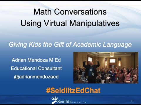 Math Conversations Using Virtual Manipulatives