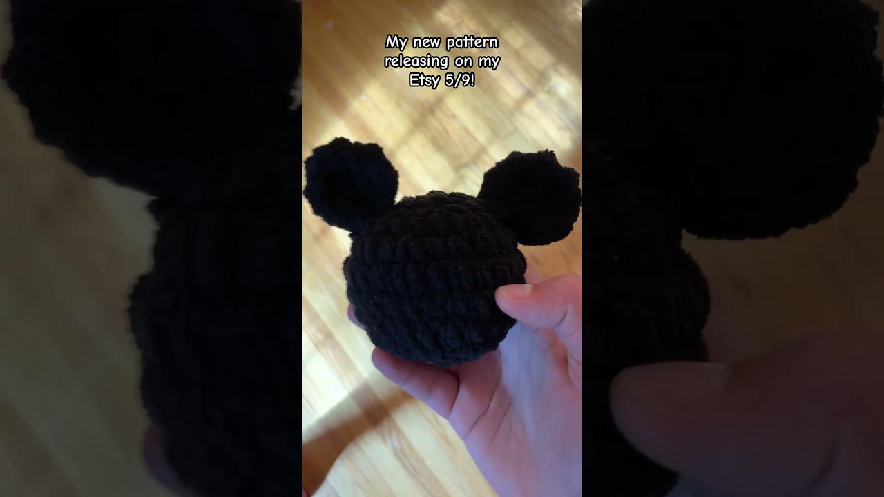 New pattern releasing 5/9 on my Etsy! ❤️|| #shorts #crochet #plushies #pattern #release