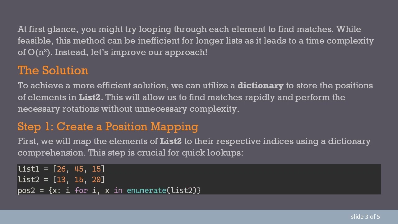 Rotating a List Based on Matching Elements: A Python Guide