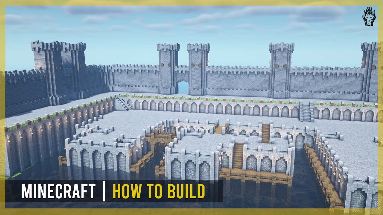 Minecraft How to Build a Medieval Harbor (Tutorial) - Minecraft Builders