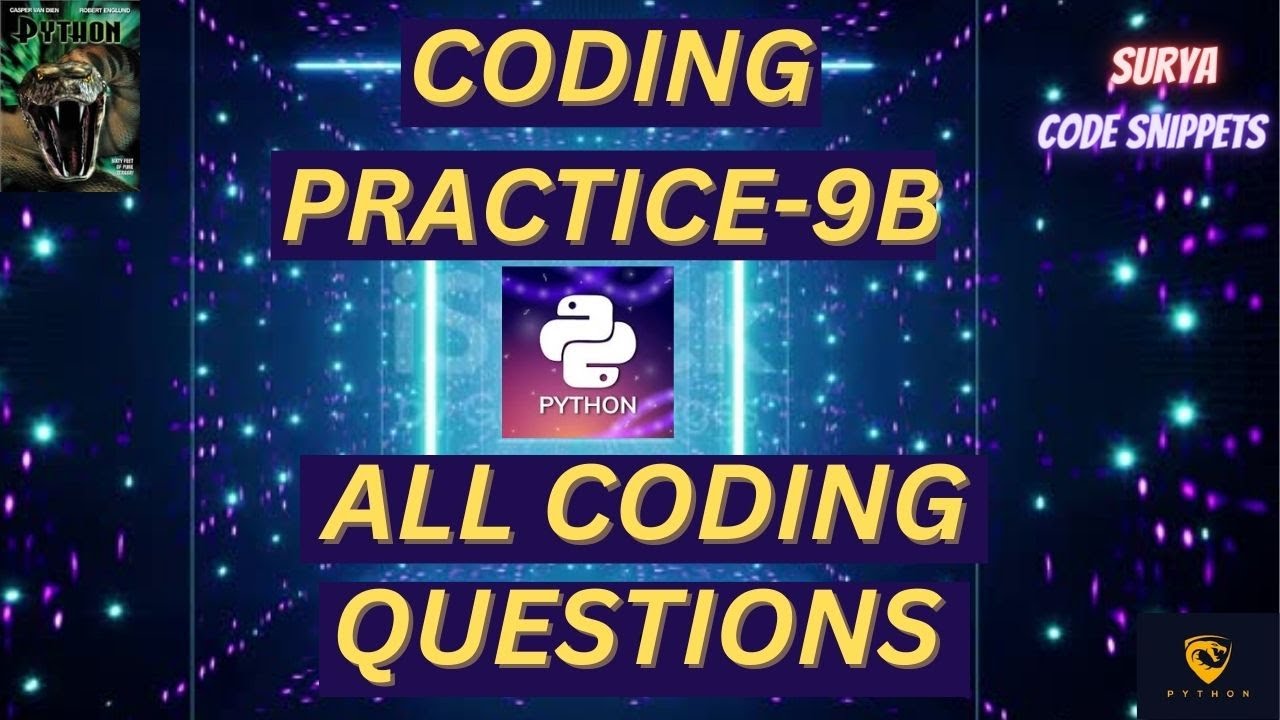 Coding practice-9b | CCBP | NxtWave CCBP 4.0 |Python Coding | Python