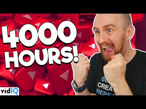How to Get 4,000 YouTube Watch Hours Faster!