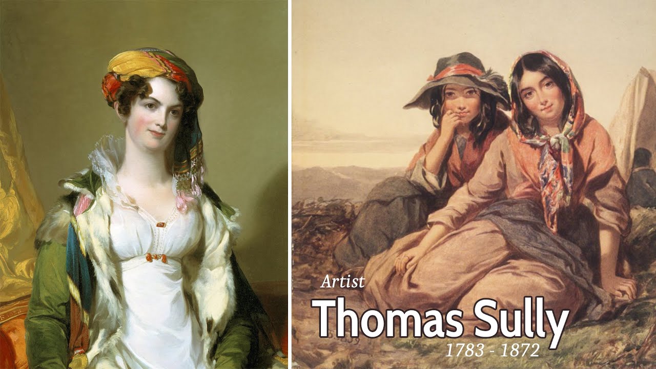 Artist Thomas Sully (1783 - 1872) English American Portrait Painter | WAA