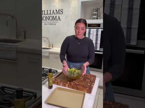 Easy Roasted Brussels Sprouts with Williams Sonoma Roasting Oil