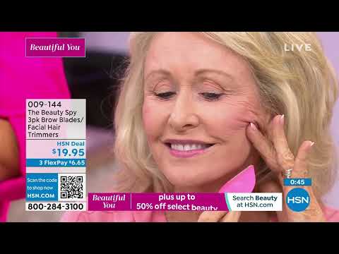 The Beauty Spy 3pack Pink Facial Hair Trimmers