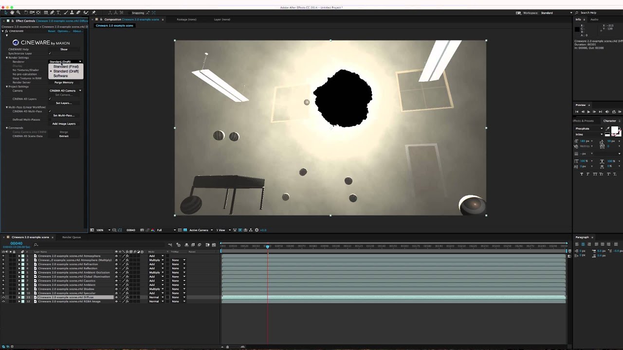 Cineware 2.0 Tutorial #1 – Introduction