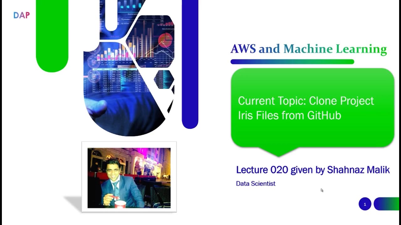 020 - AWS and Machine Learning - Clone Project Iris Files from GitHub