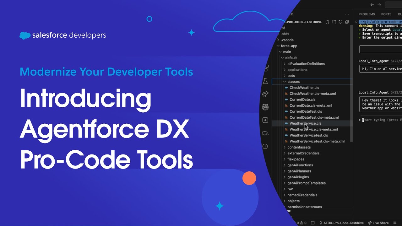 Introducing Agentforce DX Pro-Code Tools | Modernize Your Developer Tools