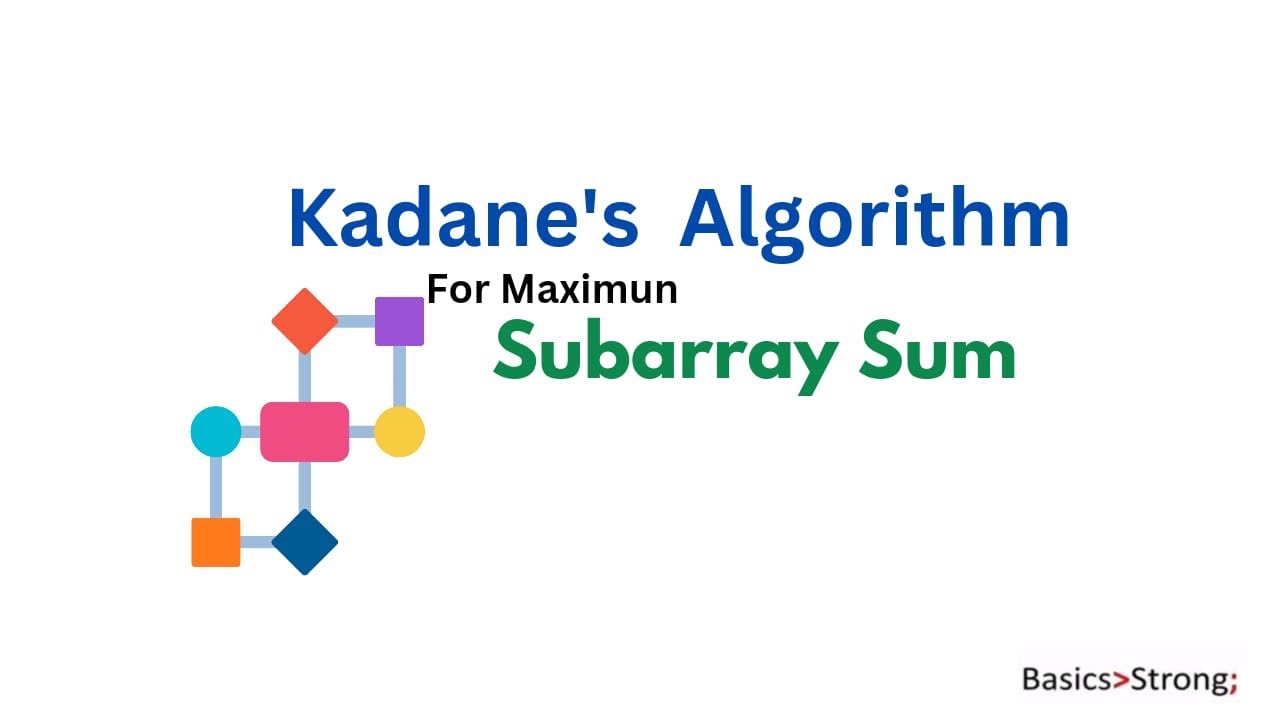 Master Kadane’s Algorithm - Find Maximum Subarray Sum in Linear Time!