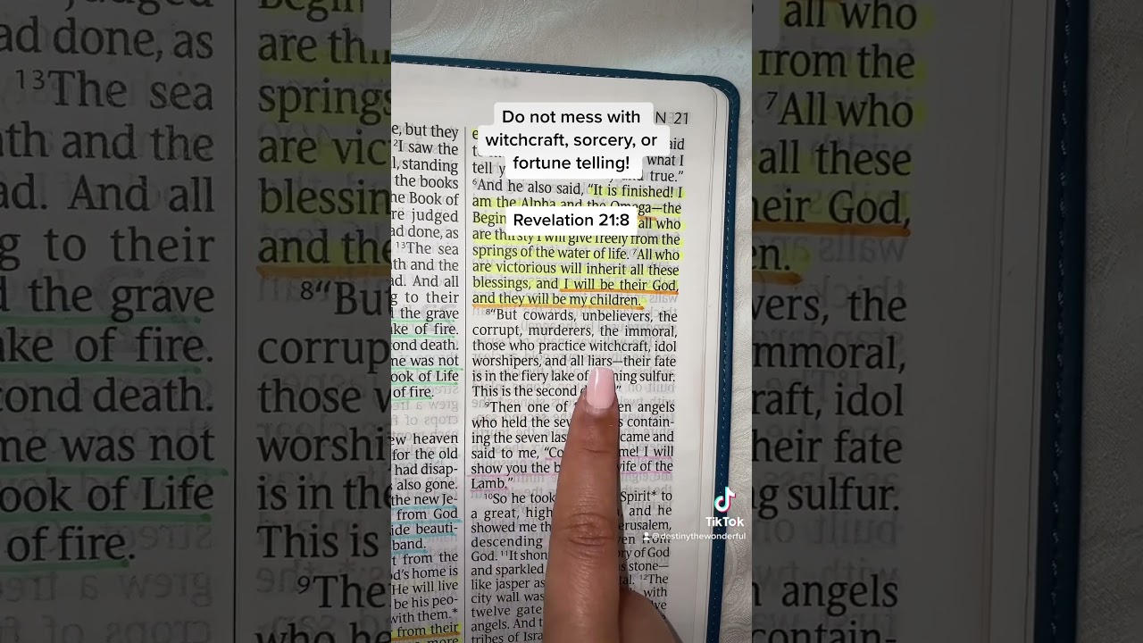 Warning Against Witchcraft & Fortune Telling!