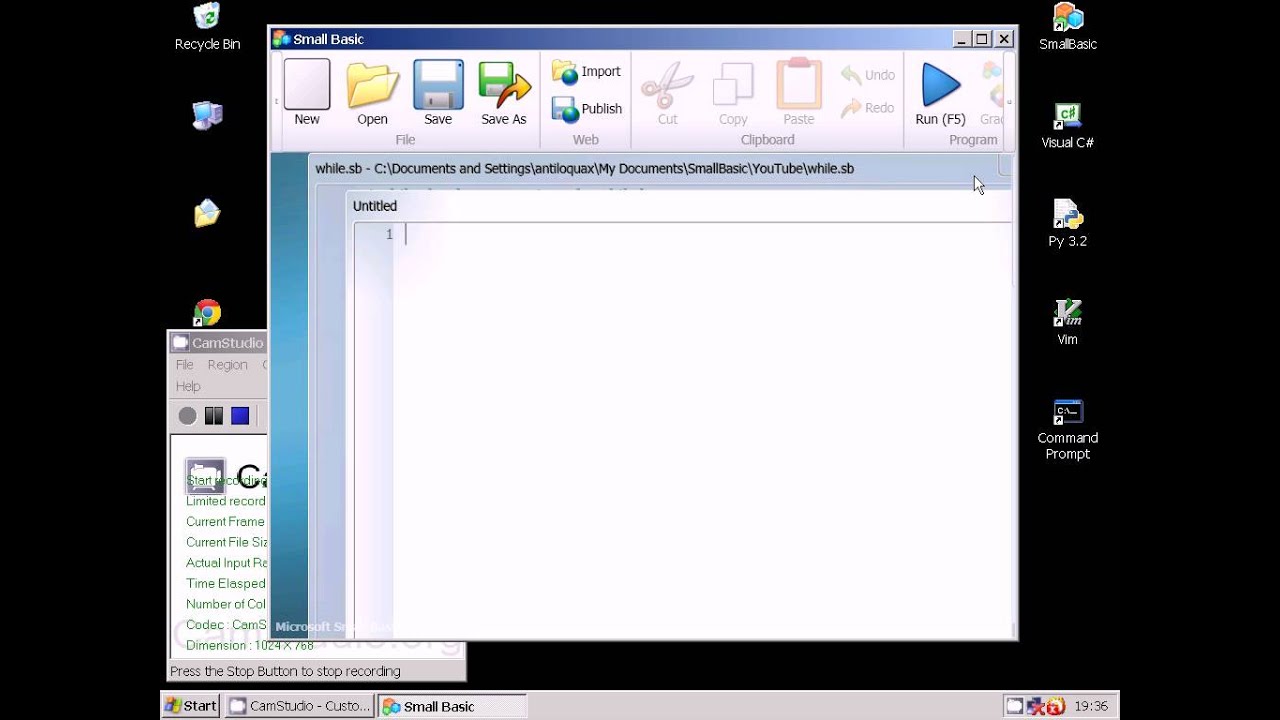 Small Basic Tutorial Three