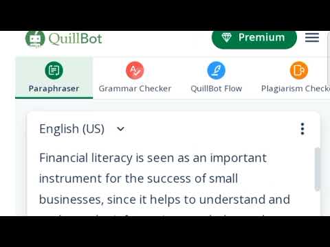 How to use paraphrasing tool and grammar checker using Quillbot