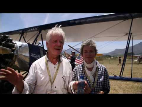 Vintage biplanes welcomed by Stellenbosch locals after 35 days of flying across Africa
