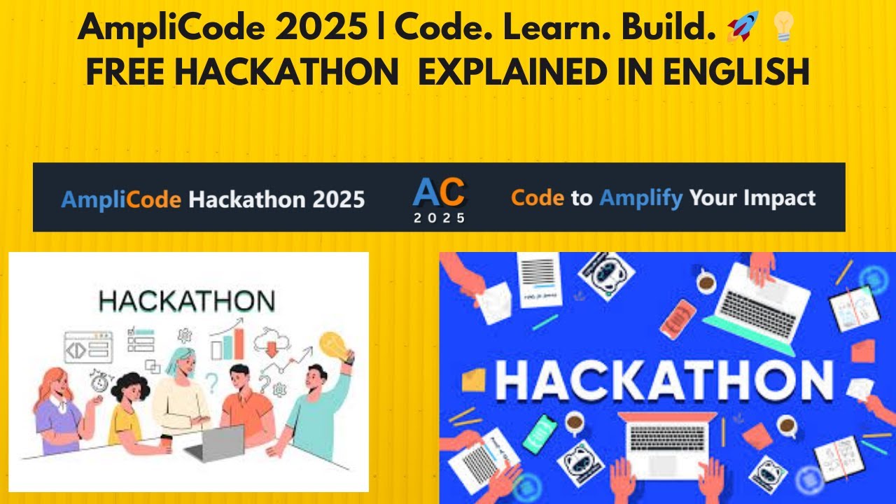 AmpliCode Hackathon 2025 | Beginner-Friendly Coding Challenge – April 30 to May 30
