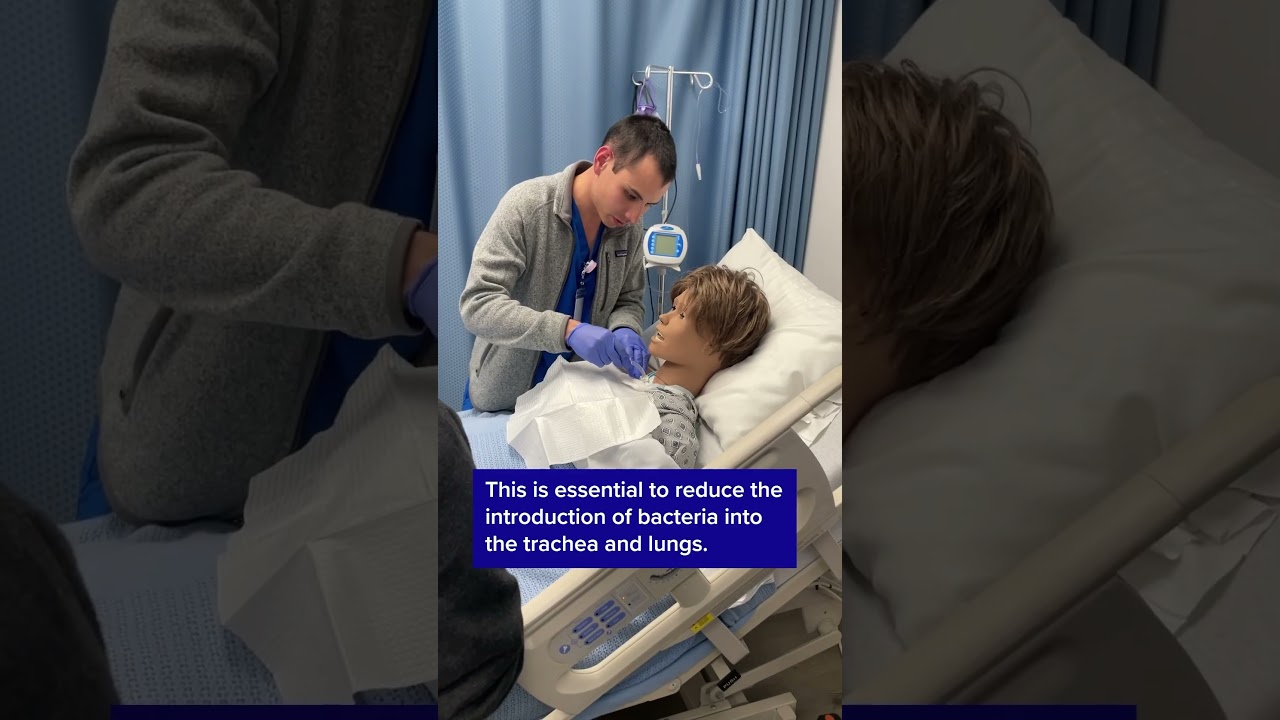 Nursing students dive into the fundamentals of tracheostomy care!
