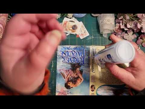 Wallpaper to Create Shabby Chic Ephemera