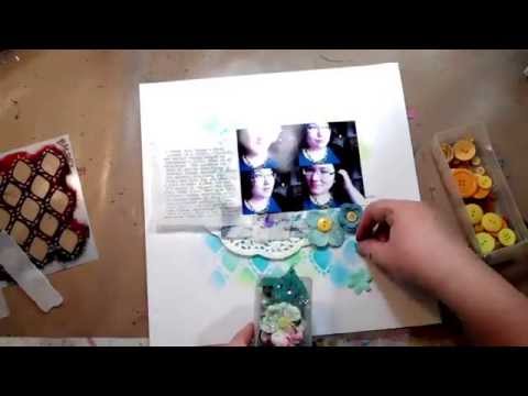 Scrapbooking Fast Forward: Pointy Circles