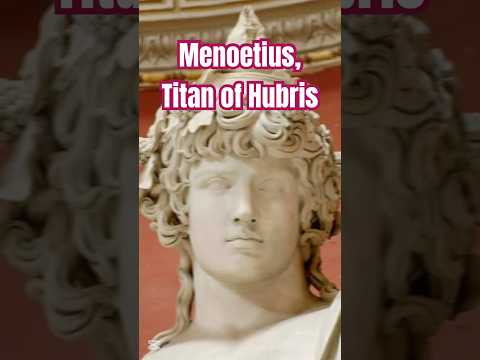 Menoetius, Titan of Hubris #zeus #greekmythology #titanomachy