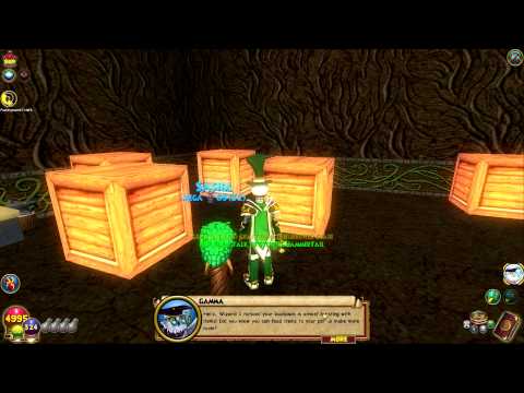 Wizard101: Khrysalis Crafting - Root of Spring Shadow Forged Wand!