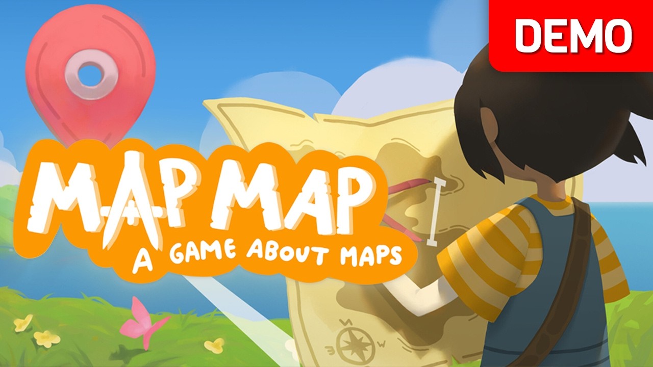 Map Map - A Game About Maps | Demo Gameplay | No Commentary
