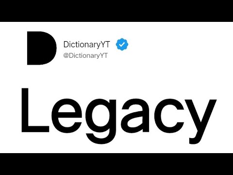 Legacy Meaning in English