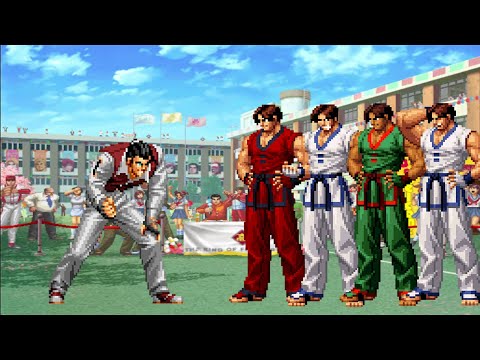 [KOF Mugen] Robert Keyser vs Kim Kaphwan Team