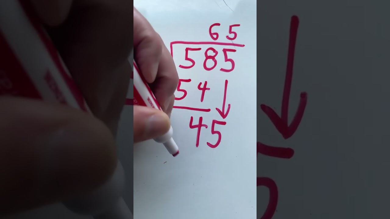 Long Division Example 4/22/2023