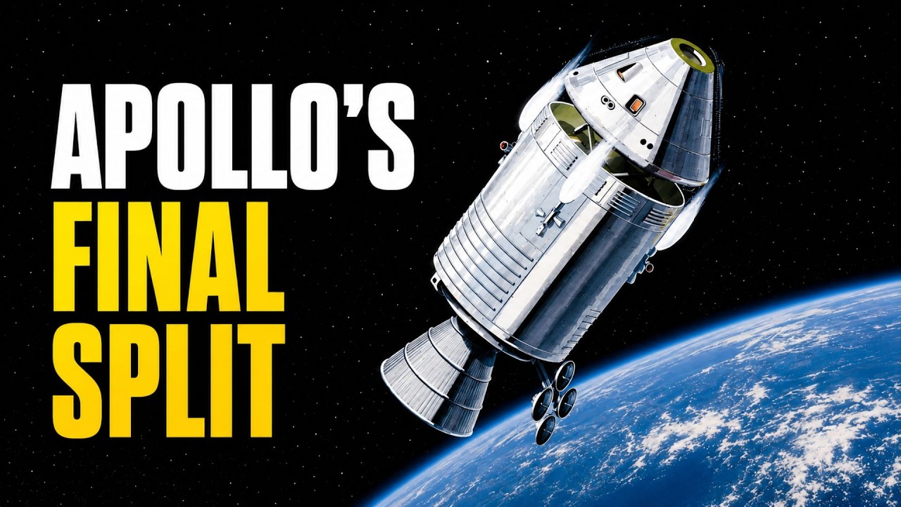 How Apollo Separated the Command Module from the Service Module Before Reentry