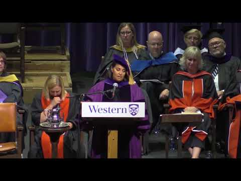 Western Convocation - June 20, 2018 - Farah Mohamed