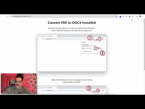 How to make pdf to docx