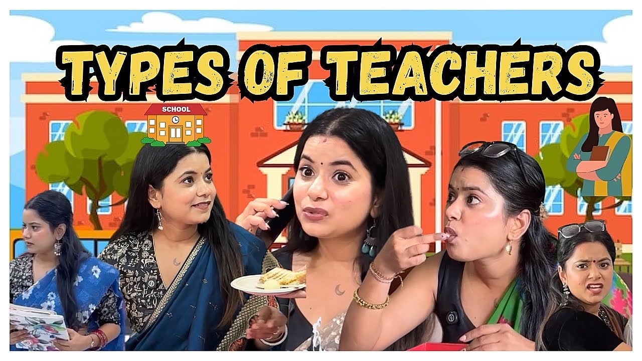 Teachers day special video 👩‍🏫 Types of teacher in school 👩‍🏫. #school #sejalgabashorts 