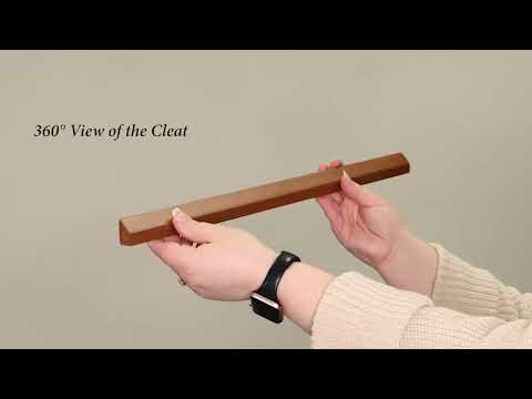 How to Hang a Wall Shelf Using the French Cleat Hanging System