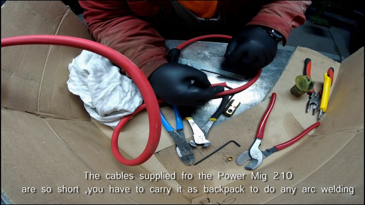 Welding Cable -Installing Dinse Plug