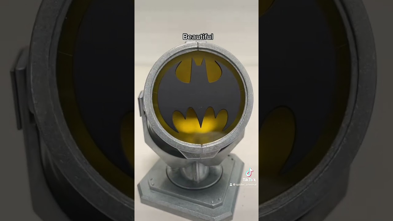 Amazon batsignal the coolest thing I’ve purchased #batman