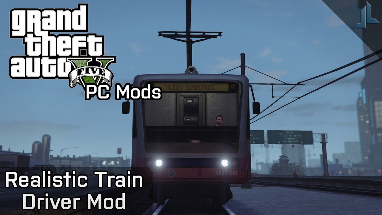 Realistic Train Mod 1.1.1 - GTA 5